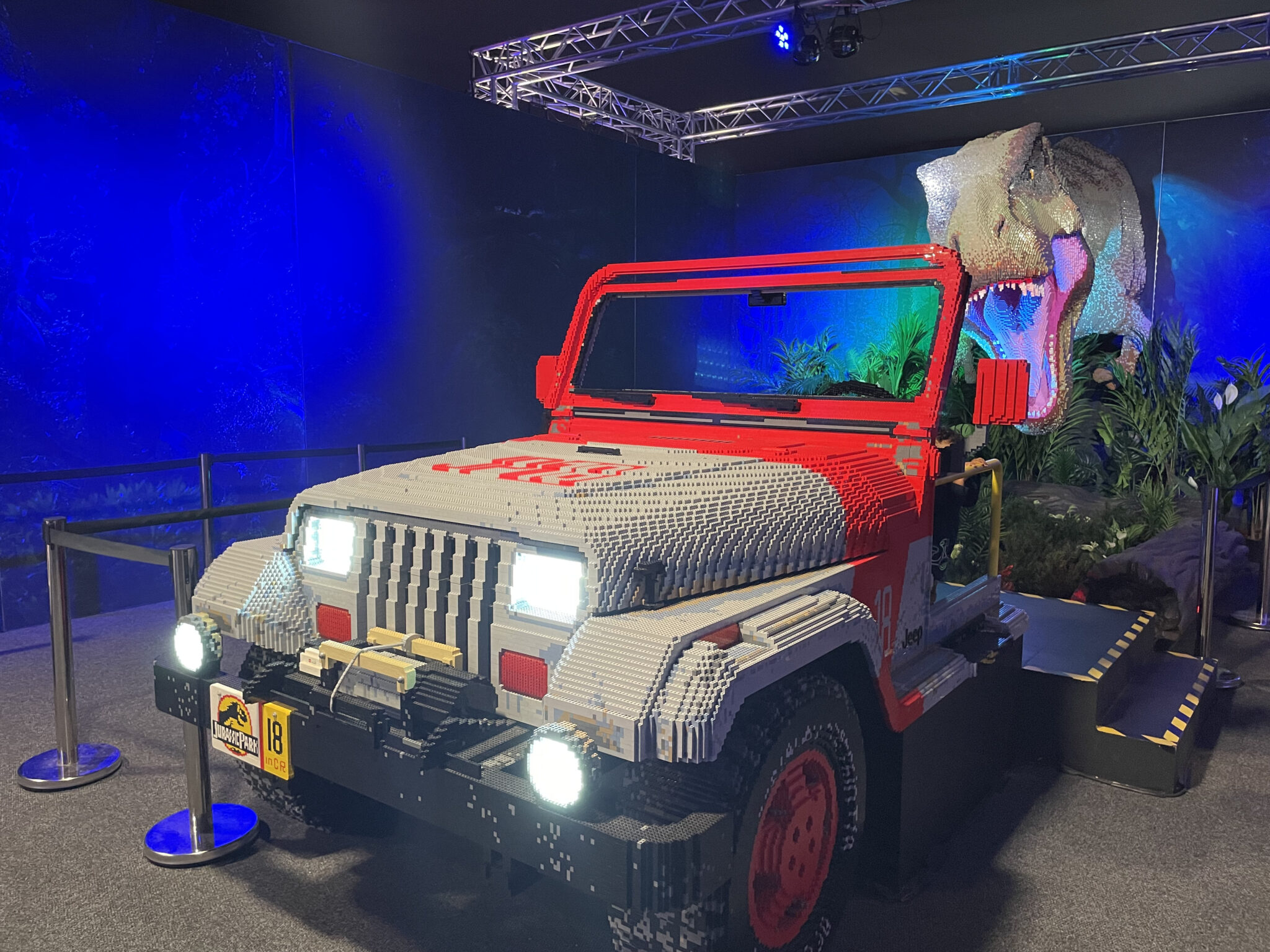 Exposição Jurassic World by Brickman® LEGO no AquaRio - Pequenos no Rio